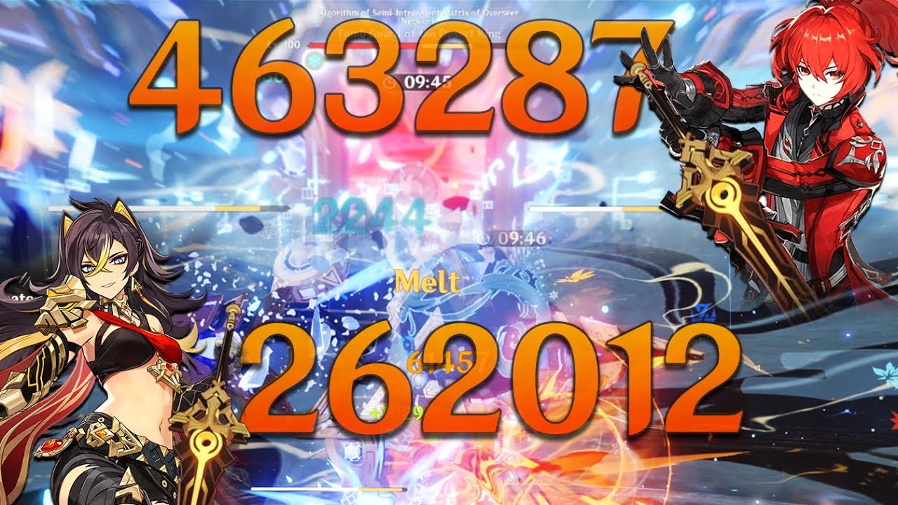 Diluc & Dehya take on ASIMON with new paddle claymore - C6R5 Beacon of ...