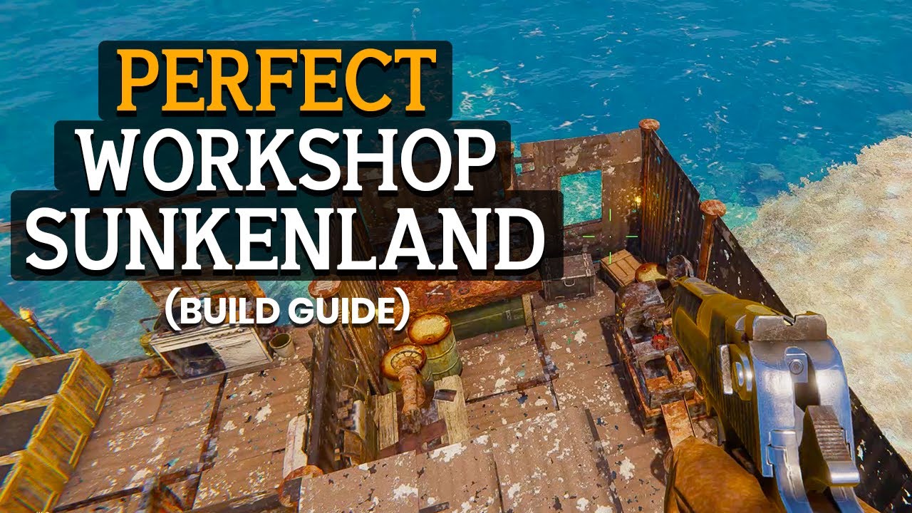 Sunkenland: Perfect Solo Workshop Area For Beginners Sunkenland! (Tutorial Build Guide) - YouTube