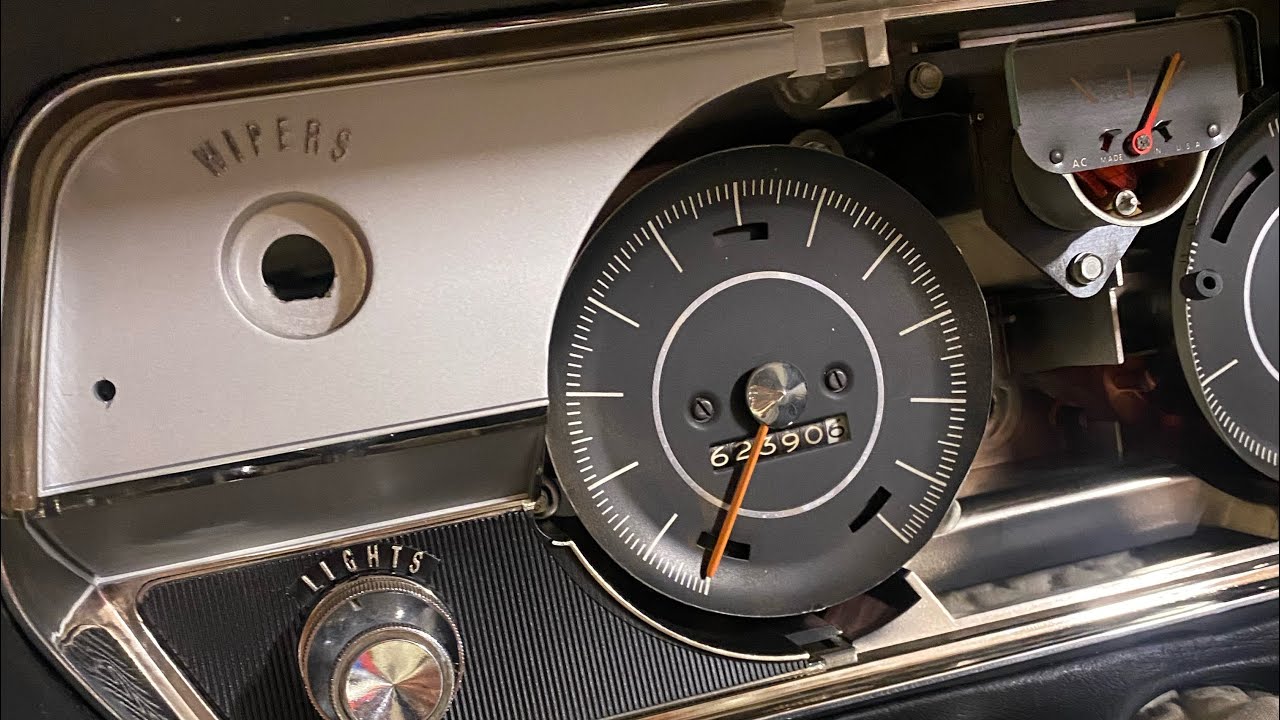 Part 1: How to assemble a 1966-67 Oldsmobile Cutlass/442 dashboard ...