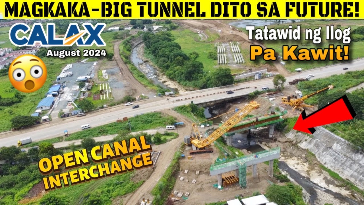 WOW ! PA-KAWIT NA SIYA ! TAWID ILOG NA ! CALAX OPEN CANAL INTERCHANGE ...