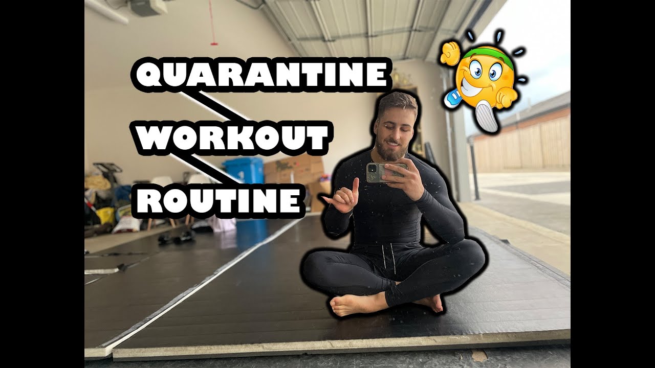 QUARANTINE WORKOUT ROUTINE - YouTube