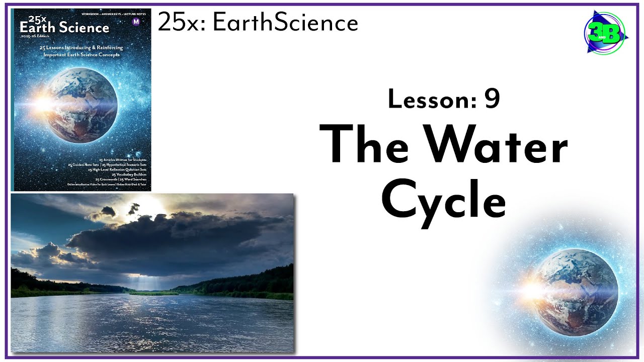 The Water Cycle - (25x: Earth Science - Lesson 9) - YouTube