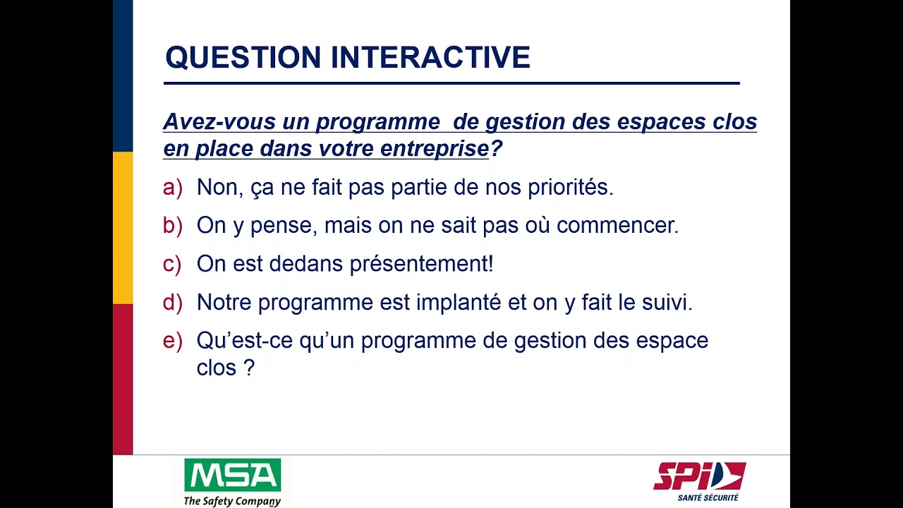 La gestion des espaces clos… efficacement! - YouTube