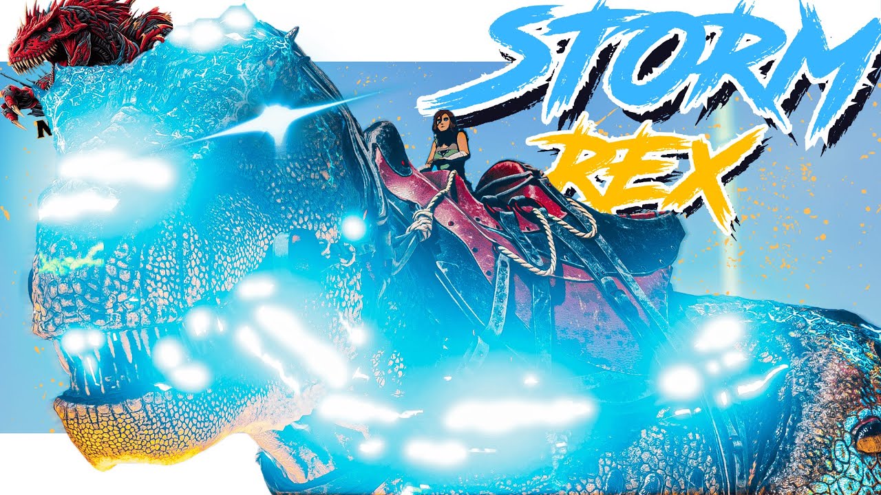 O MELHOR DE TODOS, DOMEI UM STORM REX INSANO DEMAIS!!! Ep.13:Ark Primal ...