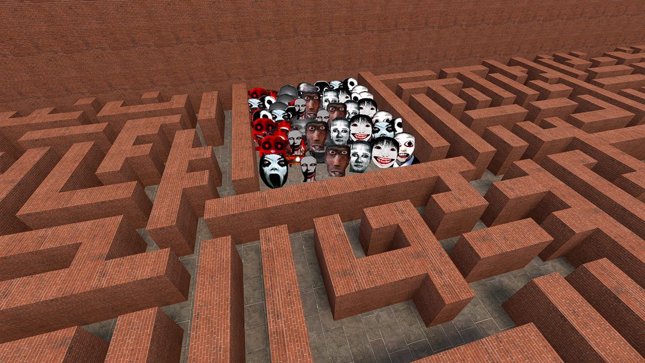 NEW NICO'S OBUNGA FAMILY in MAZE!! Nextbot - Garry's Mod! #37 - YouTube