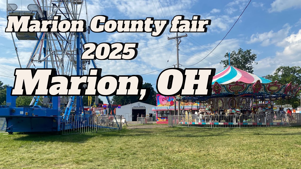 Marion County Fair Midway 2025 - YouTube