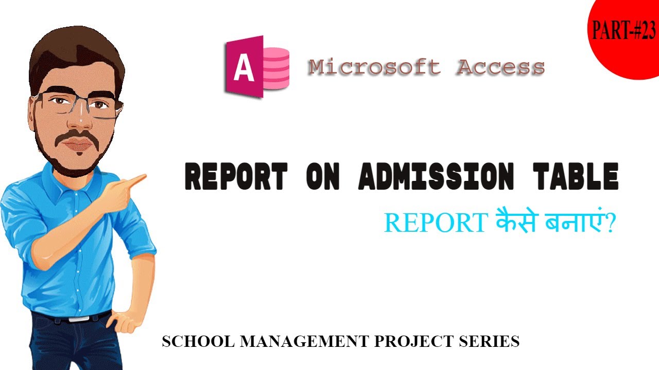How To Create Report In Ms Access Step by step Report How To Create Report In Ms Access Step by step Report