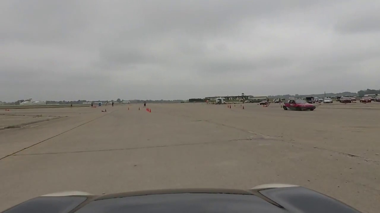 South Bend Region 2018 Autocross Event #3 - soLStice Motorsports Run #1 ...