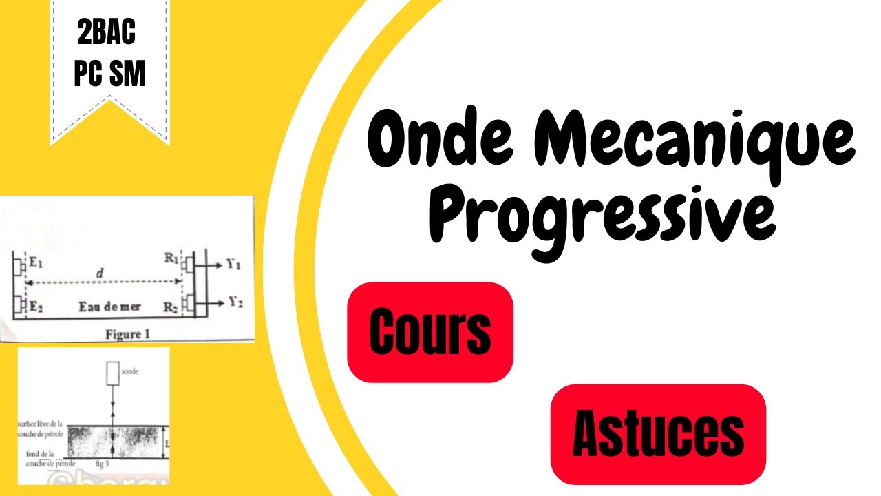 Onde Mécanique Progressive -Cours +Astuces -2BAC PC SM SVT - YouTube