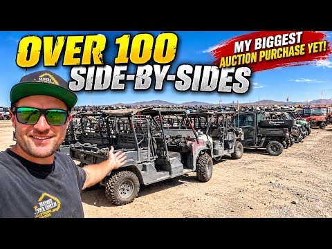 the biggest risk i have EVER TAKEN!! i bought over 100 side by sides as is where is!!