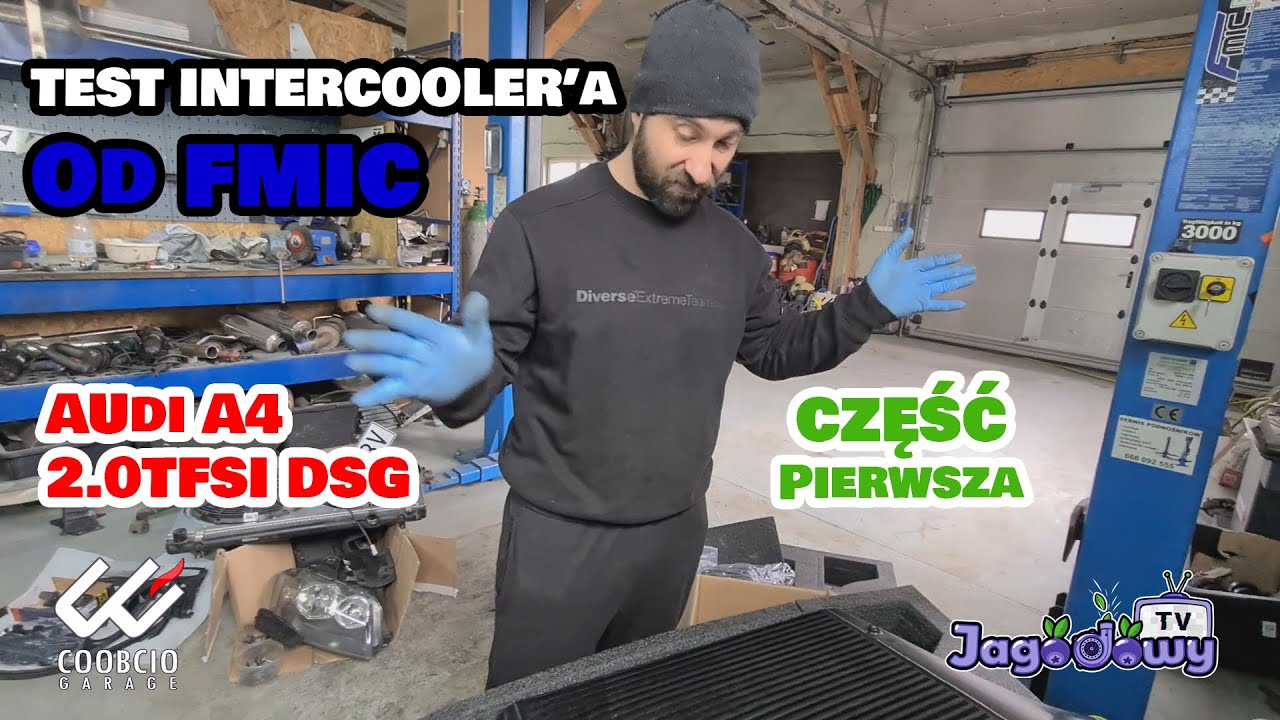 Coobcio Garage - test dedykowanego IC FMIC Pro do Audi A4 2.0TFSI - YouTube