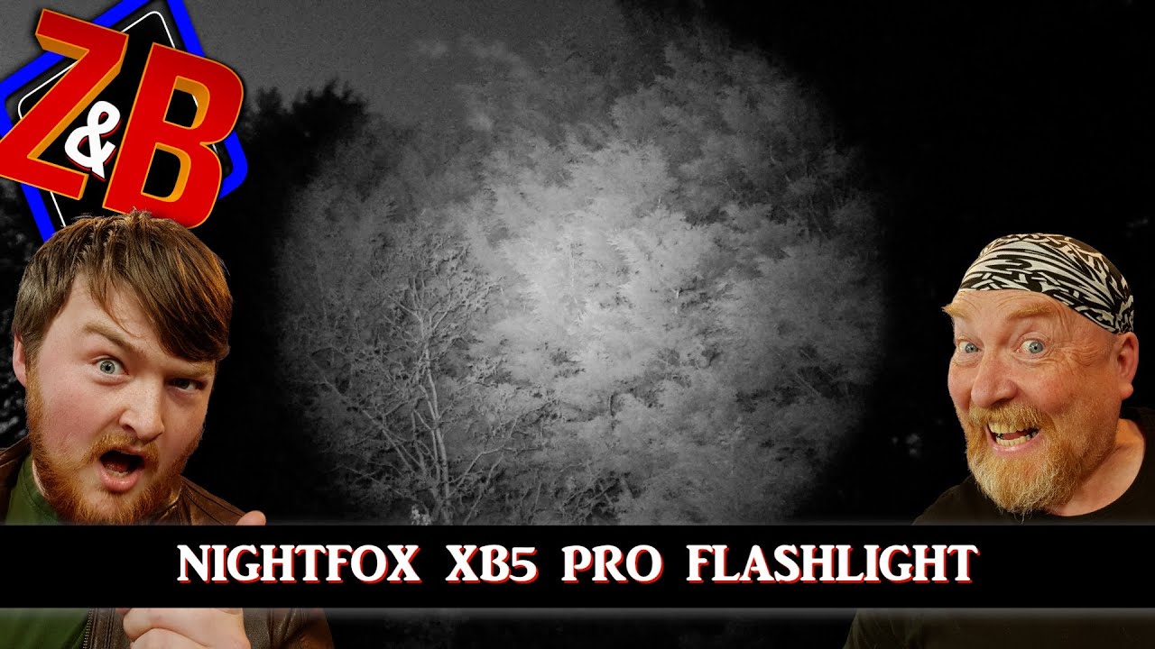 Nightfox XB5 Pro Infrared Flashlight Performance Review with Canon XA60 IR - Zak & Buzz Review ...