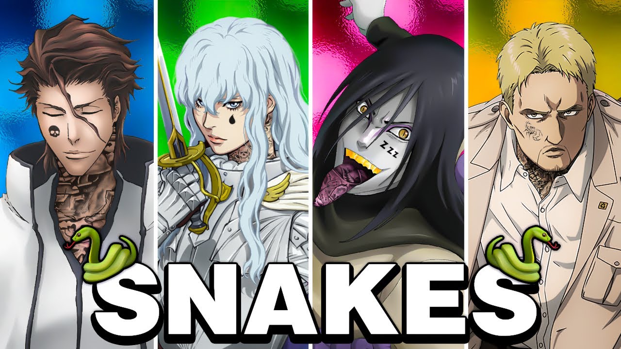 WHEN SNAKES BACKDOOR N***** IN ANIME - YouTube