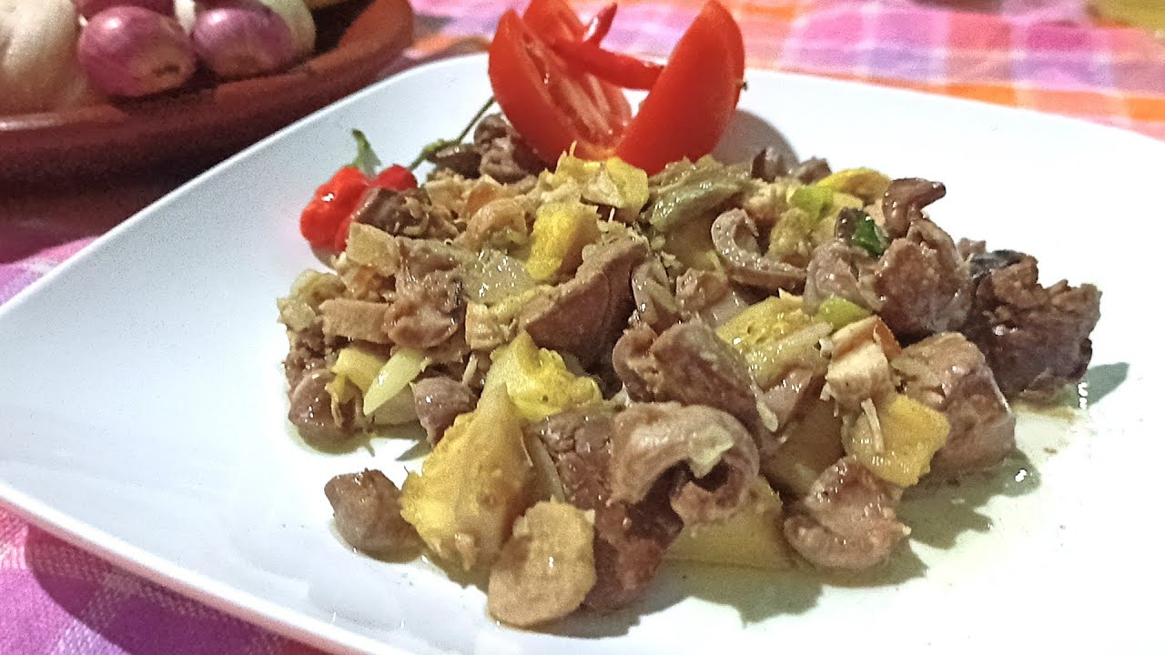 Resep Oseng Mandai Hati Ayam Pedas masakan khas kalimantan selatan ...