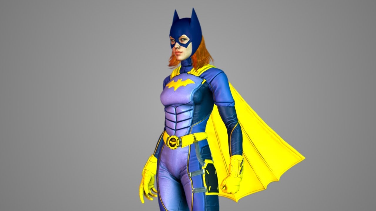 Batgirl of Burnside Gotham Knights Custom 3D Model - YouTube