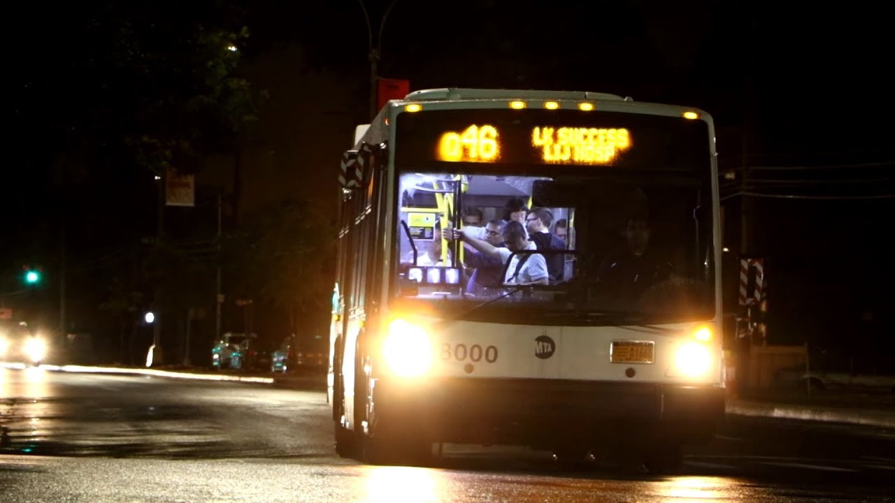 MTA New York City Bus 2011 Nova Bus LFS 8000 & 8040 On The Q46 - YouTube