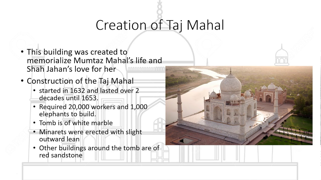 Taj Mahal Topic Presentation - YouTube