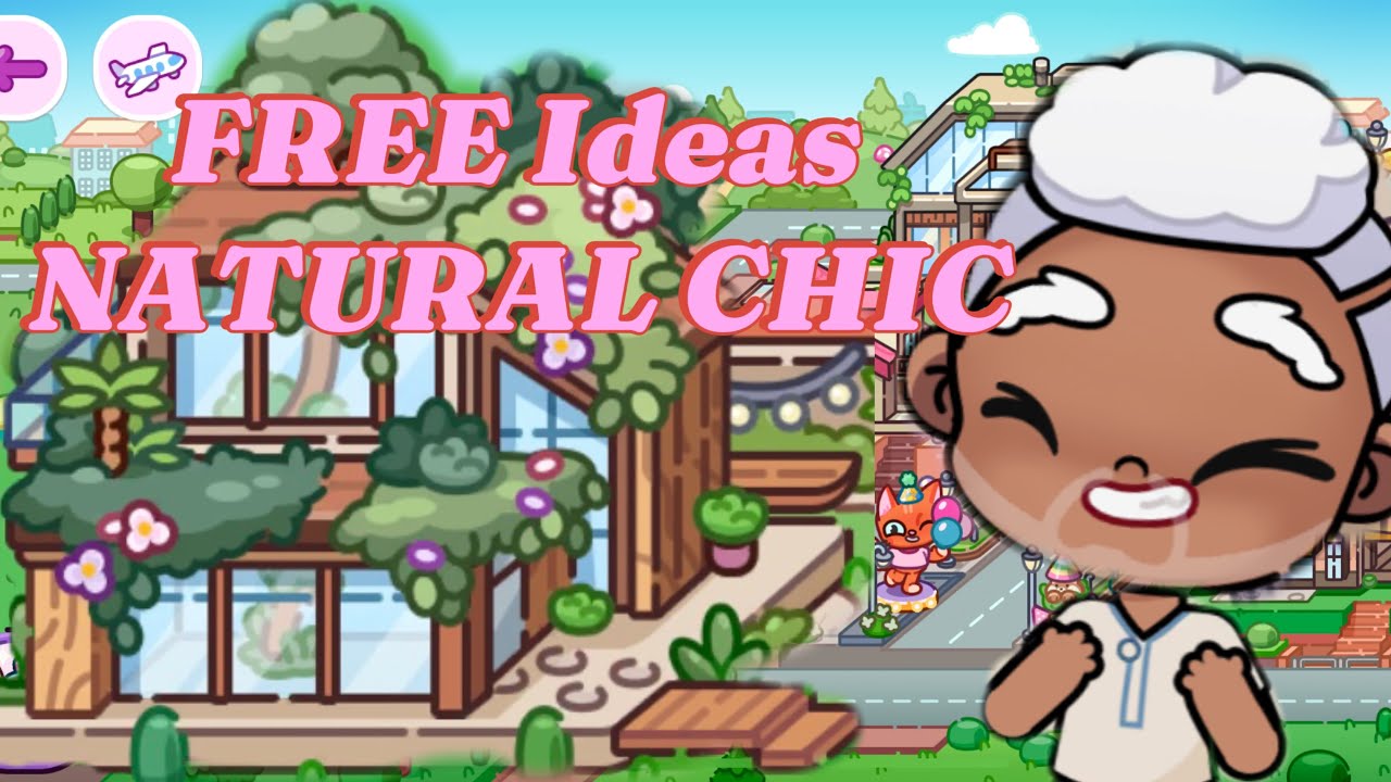 Free NATURAL CHIC build ideas | 免費自然別緻的建造想法 | Pazu | Avatar World - YouTube