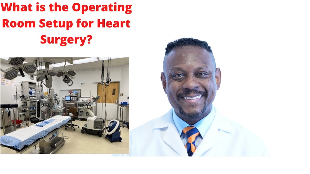 What is the Operating Room Setup for Open Heart Surgery? - YouTube
