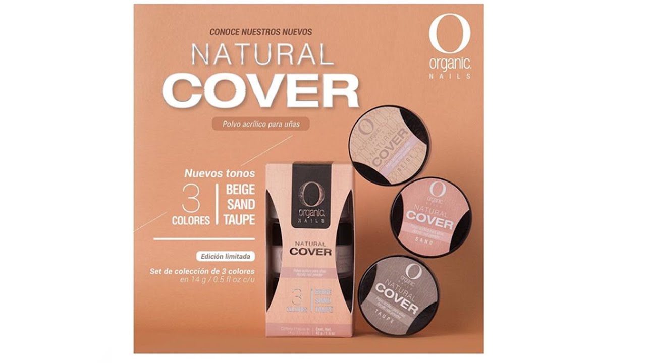 Natural Cover by Organic Nails - YouTube