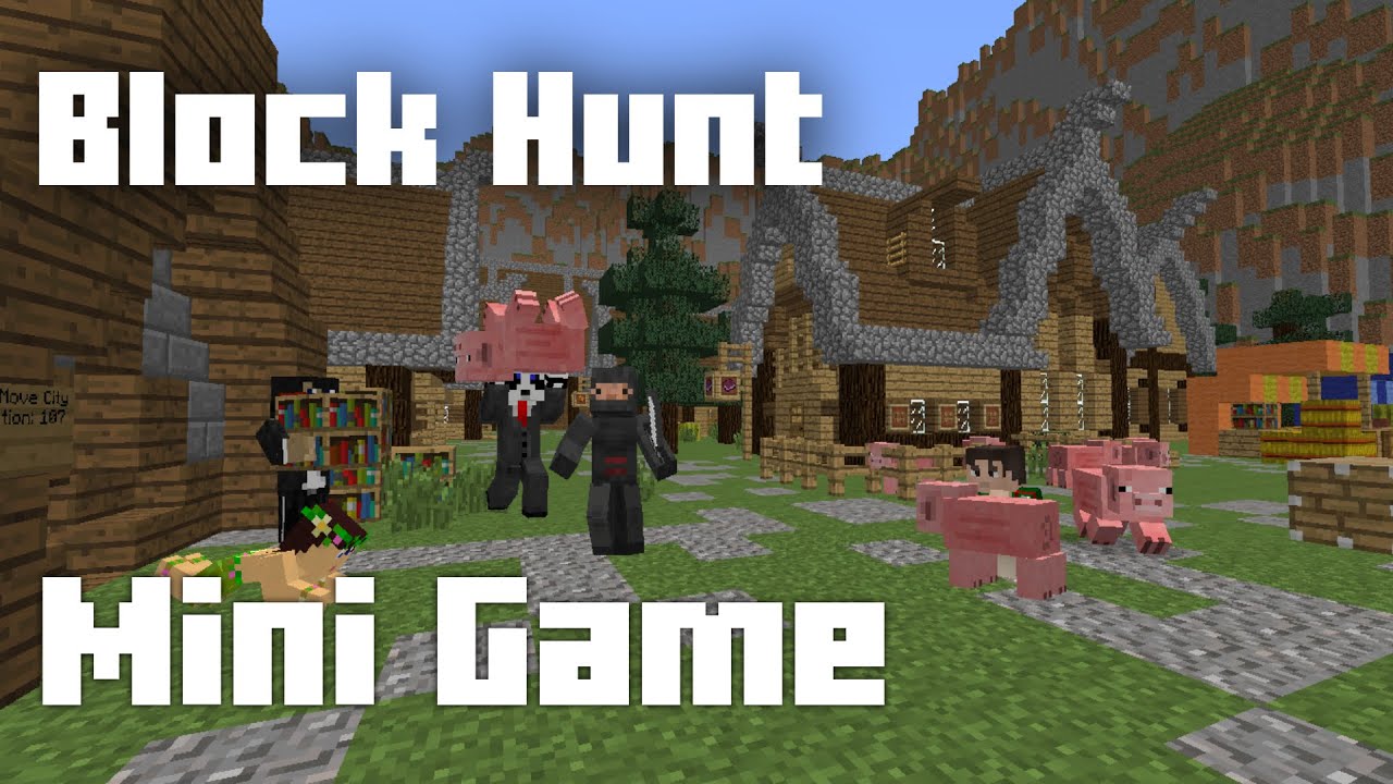 Minecraft [MinePlex] Block Hunt Mini-Game - YouTube
