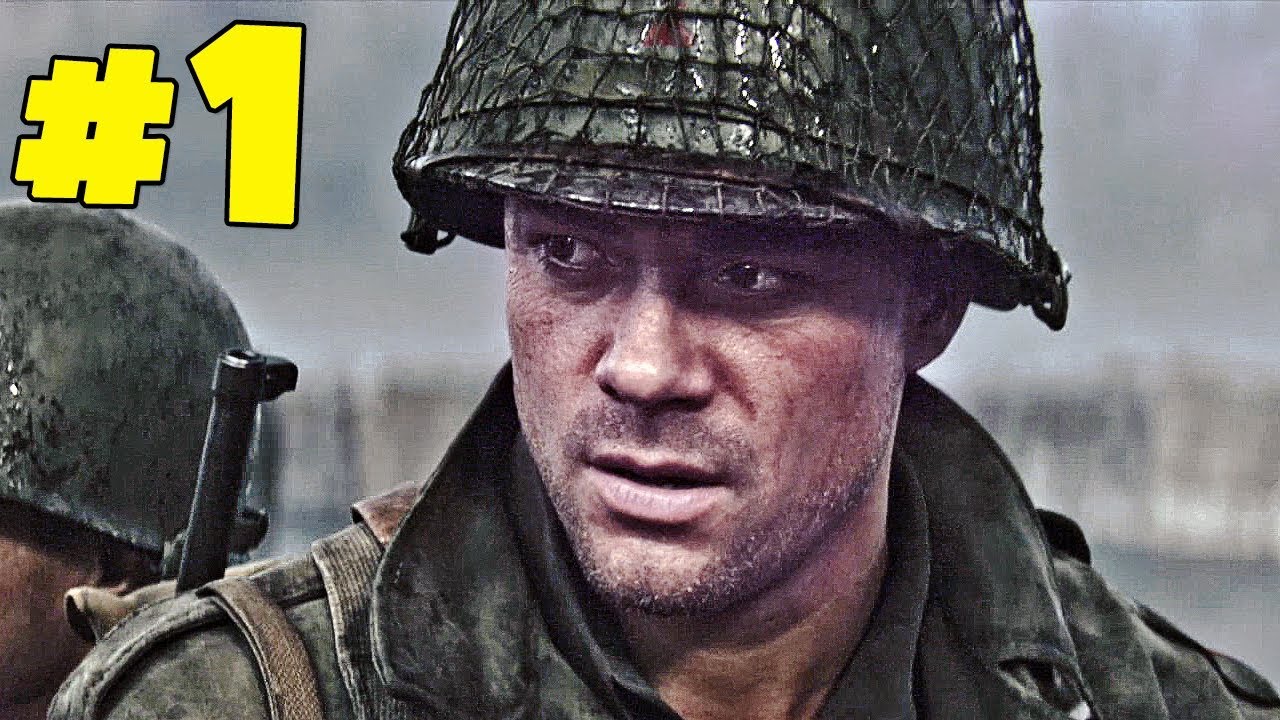 CALL OF DUTY: WWII Walkthrough Gameplay PARTE 1 - D-DAY - YouTube