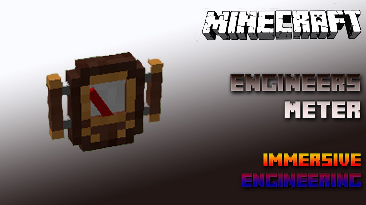 Engineers Meter 🔧 Minecraft Immersive Engineering Tutorial 1.15 🔧 ...