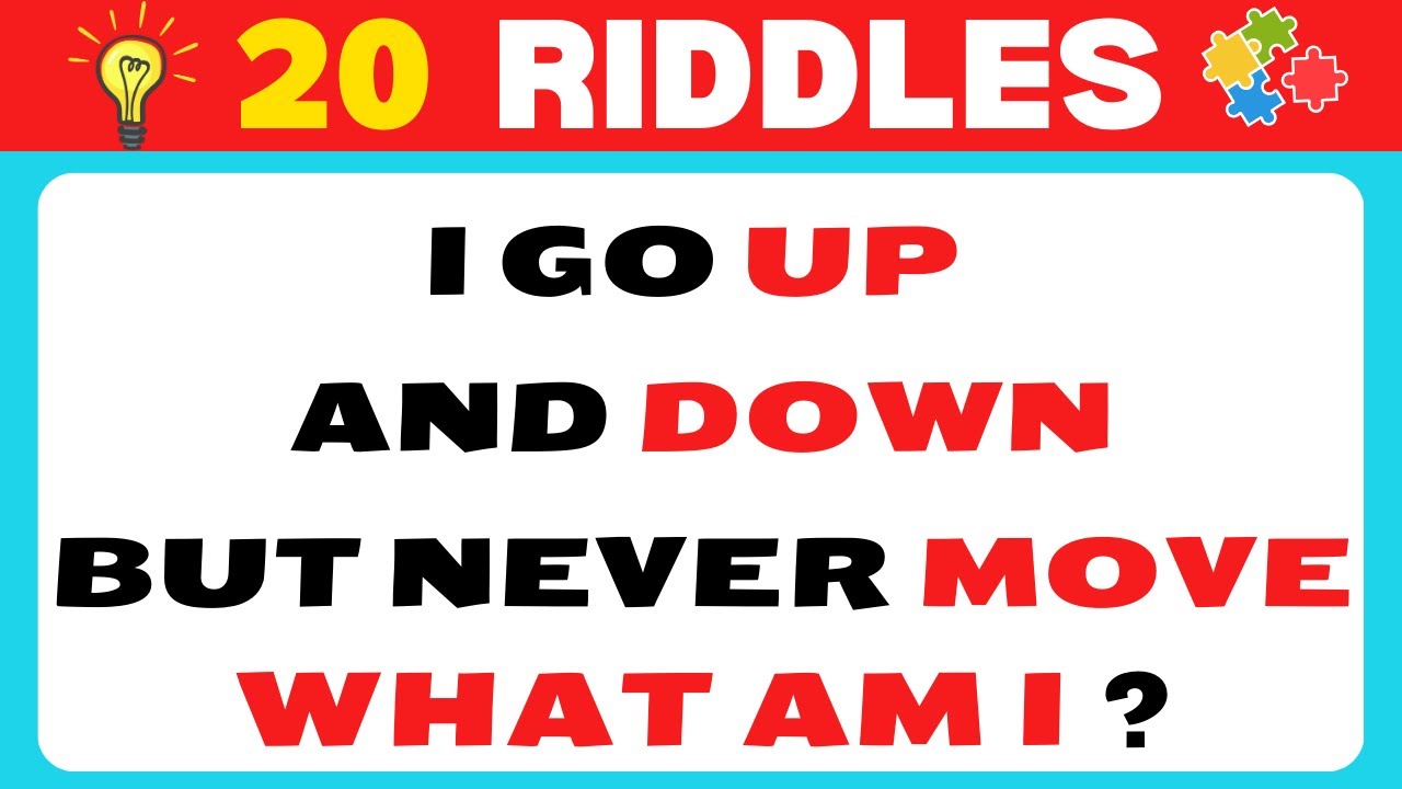 ONLY A GENIUS CAN SOLVE THESE RIDDLES! - QUIZ CHALLENGE! - YouTube