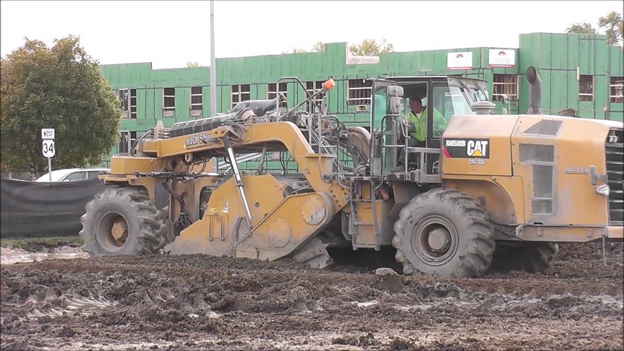 6 MACHINES! Unusual Soil Stabilizer Machine Included - YouTube