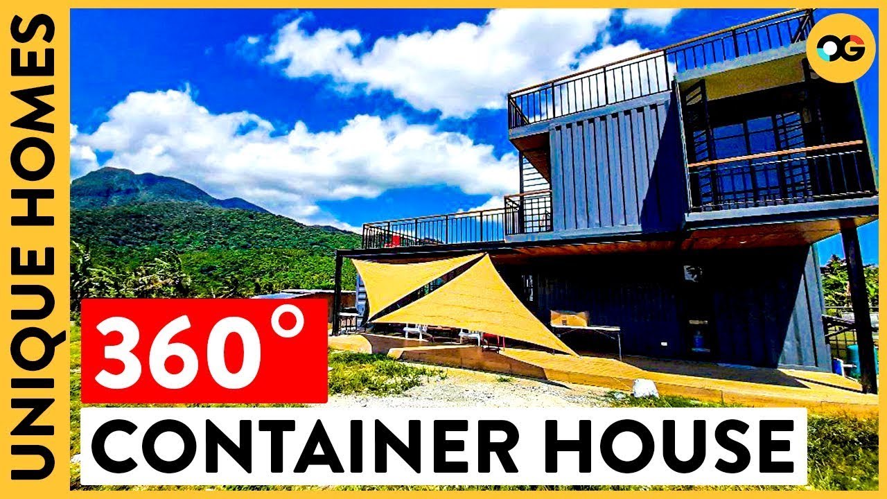 Incredible Container House with an Amazing 360° View of Mt. Makiling ...