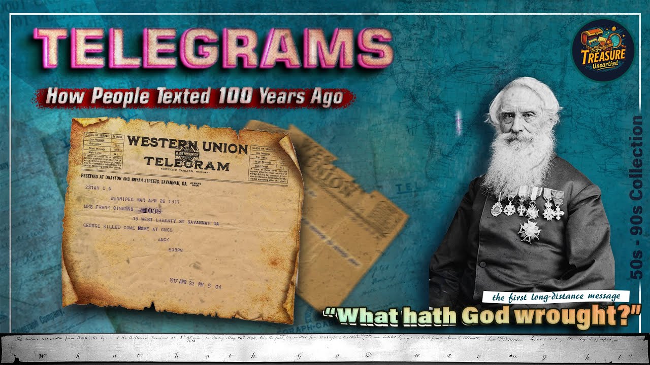 Telegrams: How Electric Messages Once Ruled the World - YouTube