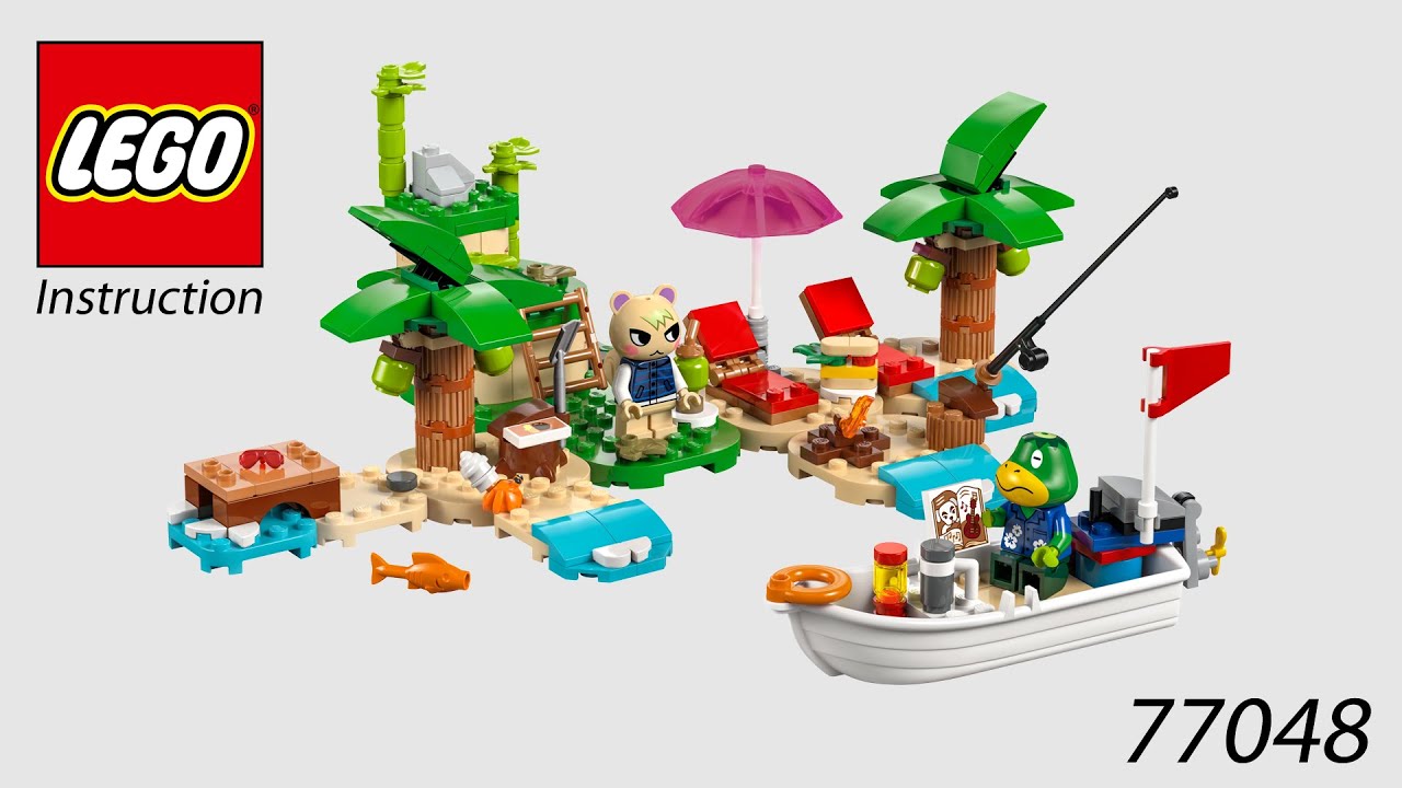 LEGO Instruction - Animal Crossing - 77048 - Kapp'n's Island Boat Tour ...
