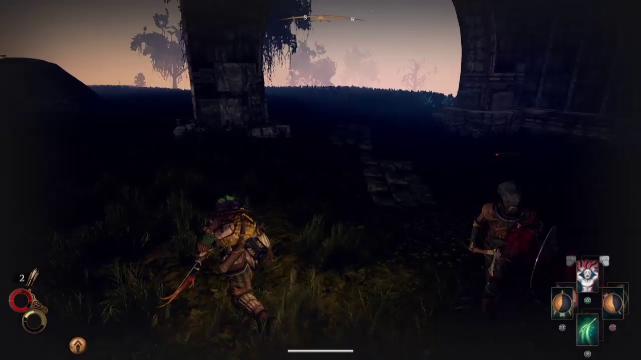 Outward - The hunter's Era - Bow and Dagger gameplay - YouTube