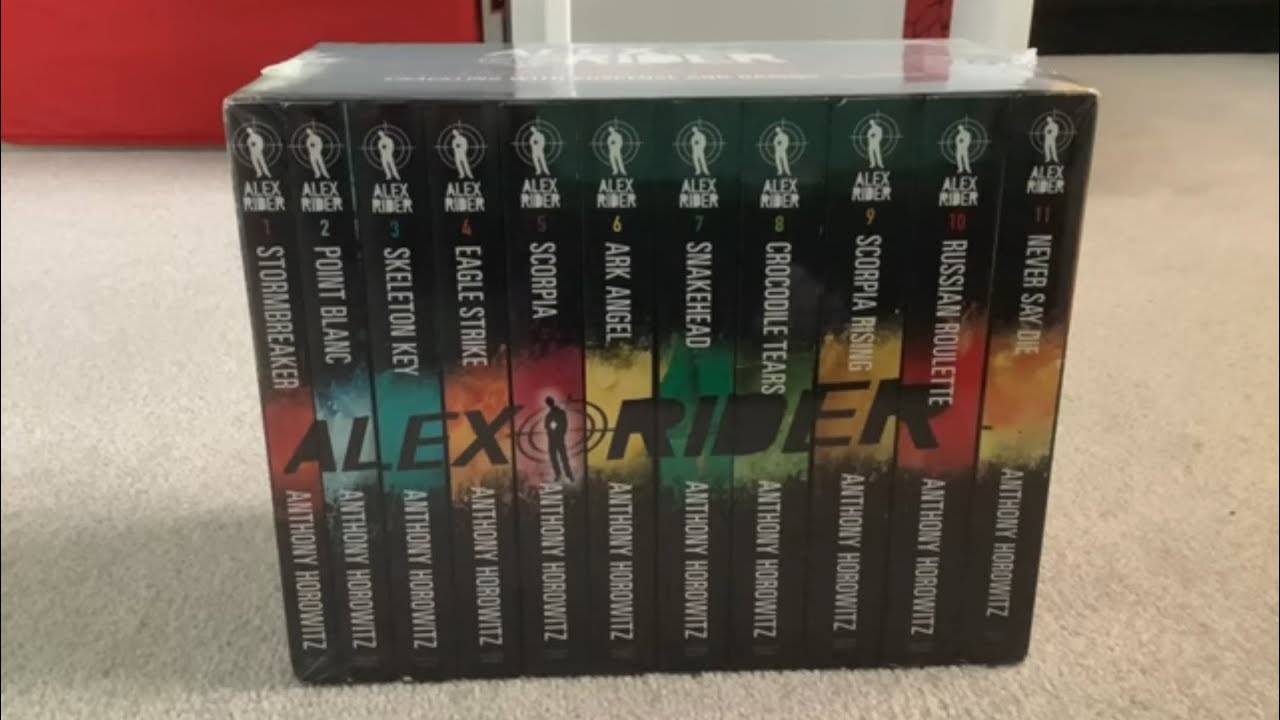 Alex Rider 11 Book Box set unboxing! - YouTube