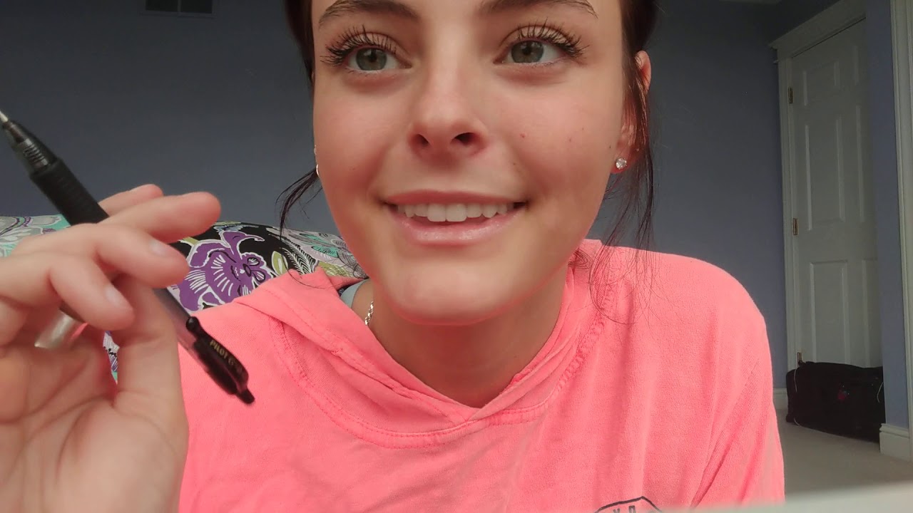 ASMR | TOUCHING YOUR FACE WITH DIFFERENT OBJECTS - YouTube