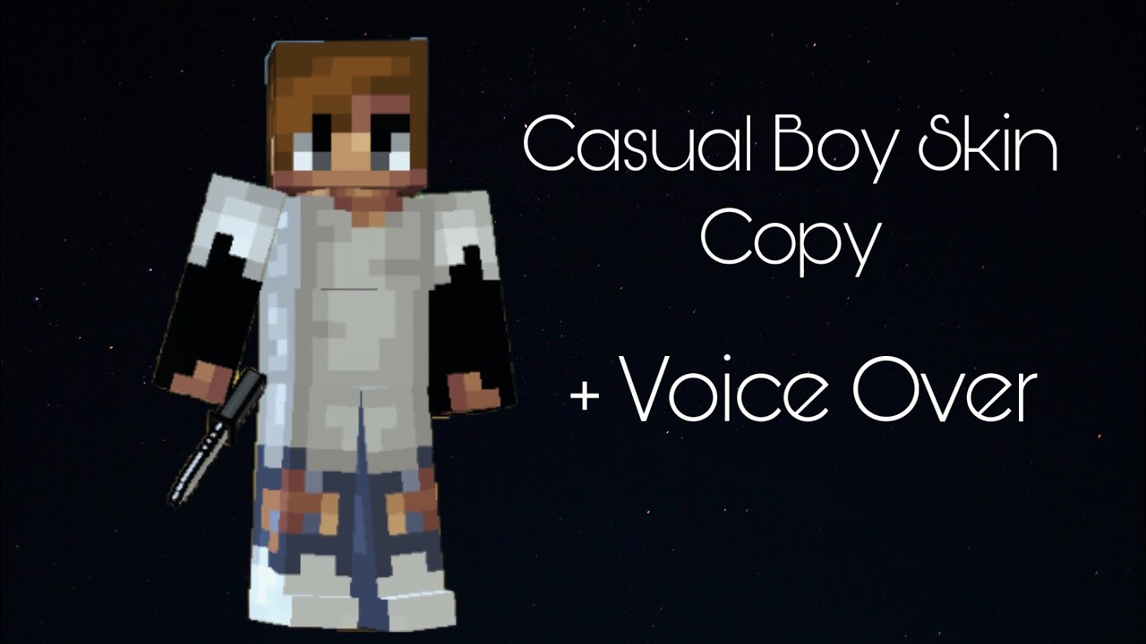 Casual Boy Skin- PG3D -I did a voiceover! - YouTube