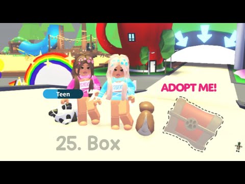 Apriamo 25 BOX DI ACCESSORI SU ADOPT ME!! COSA TROVIAMO💫🥥 - YouTube