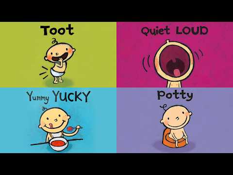 4 Leslie Patricelli Books | Toot, Quiet LOUD, Yummy YUCKY, Potty | Read Aloud Compilation for Kids