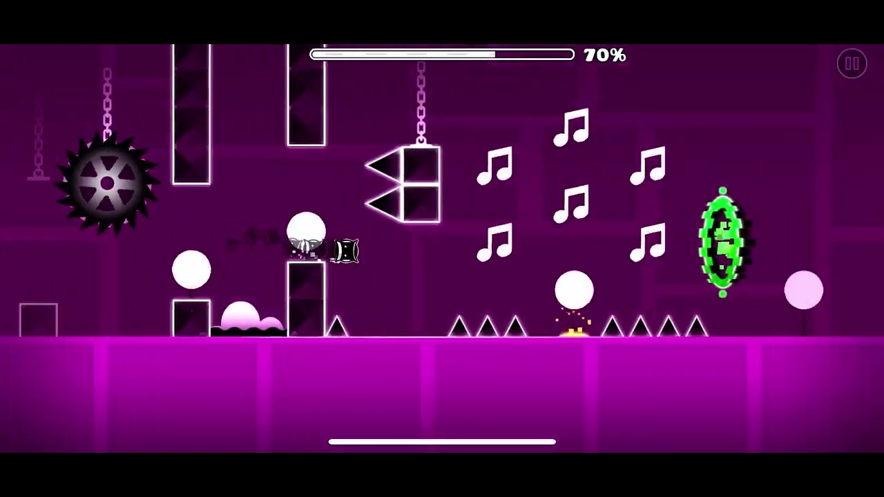 Geometry dash #12 clutterfunk by waterflame and Robtop - YouTube