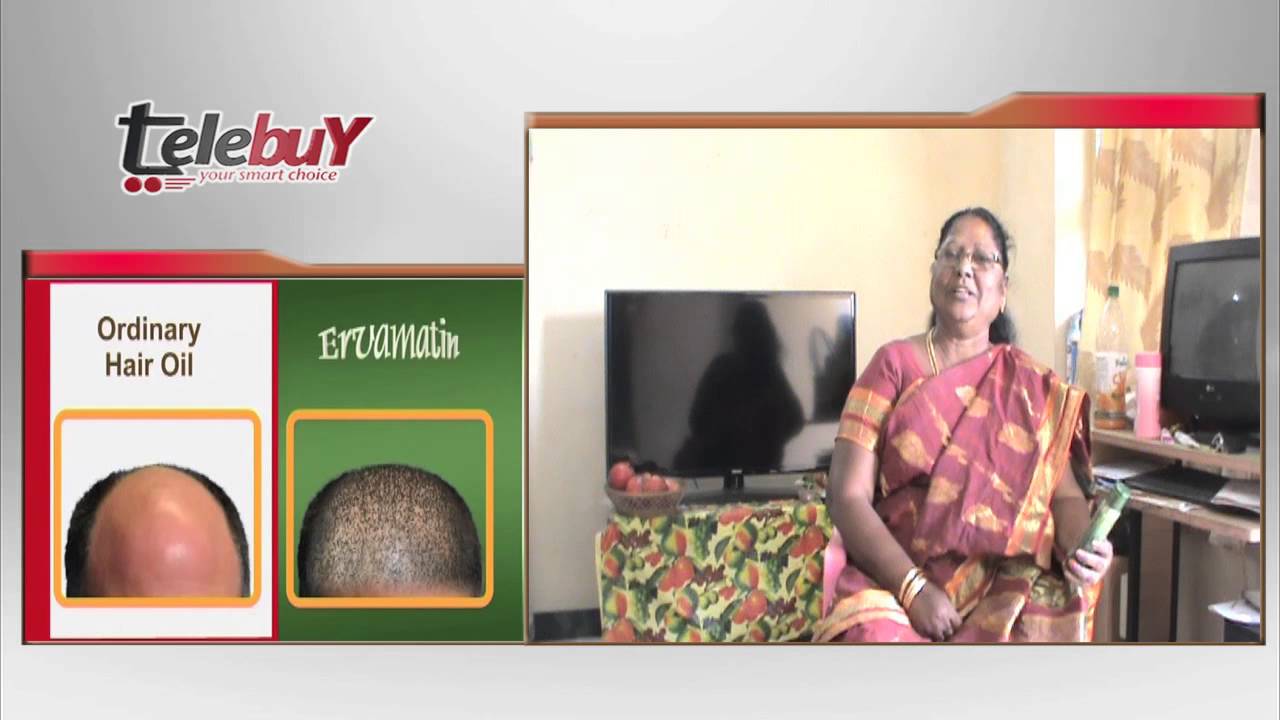 Ervamatin Hair Oil Testimonials by Padmini - YouTube