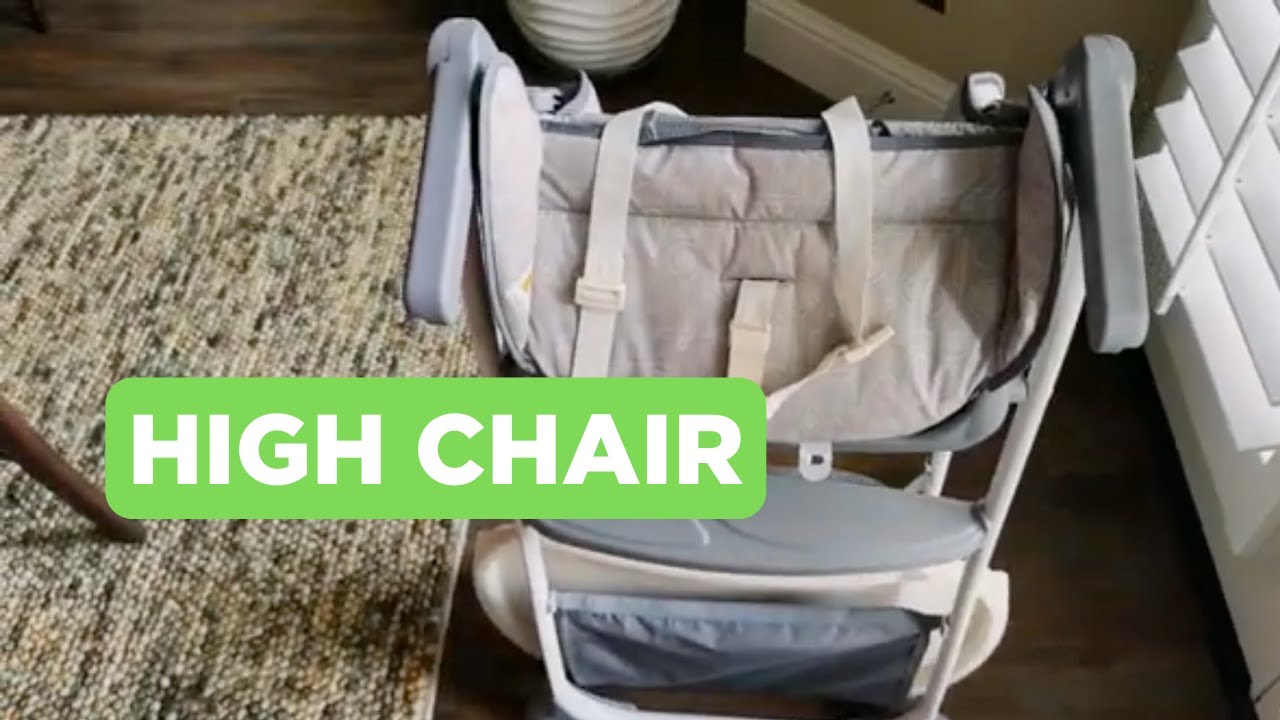 Graco Slim Snacker Highchair Review - YouTube