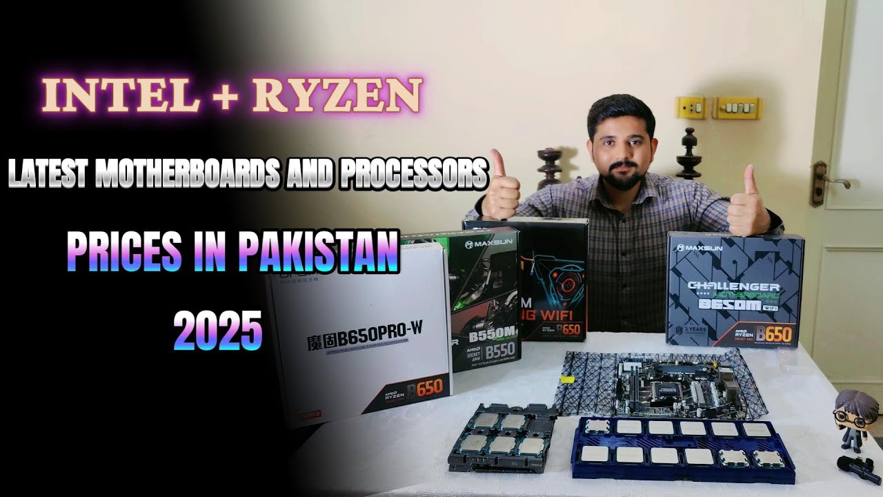 Latest Intel & Ryzen Motherboard & Processor Prices in Pakistan 2025 ...