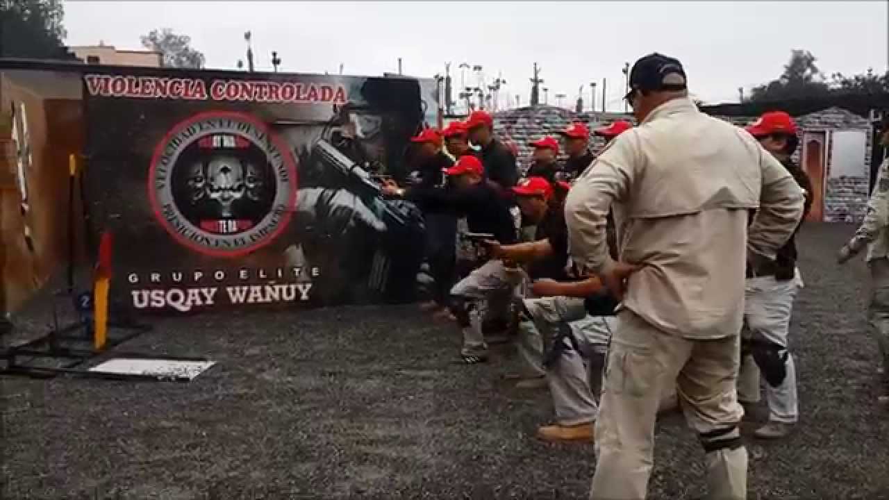 Curso de Combate Cercano Bàsico Usqay wañuy - YouTube