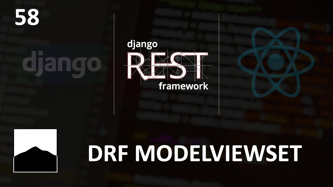 58 Drf Modelviewset Django Drf React W Data Analysis Youtube