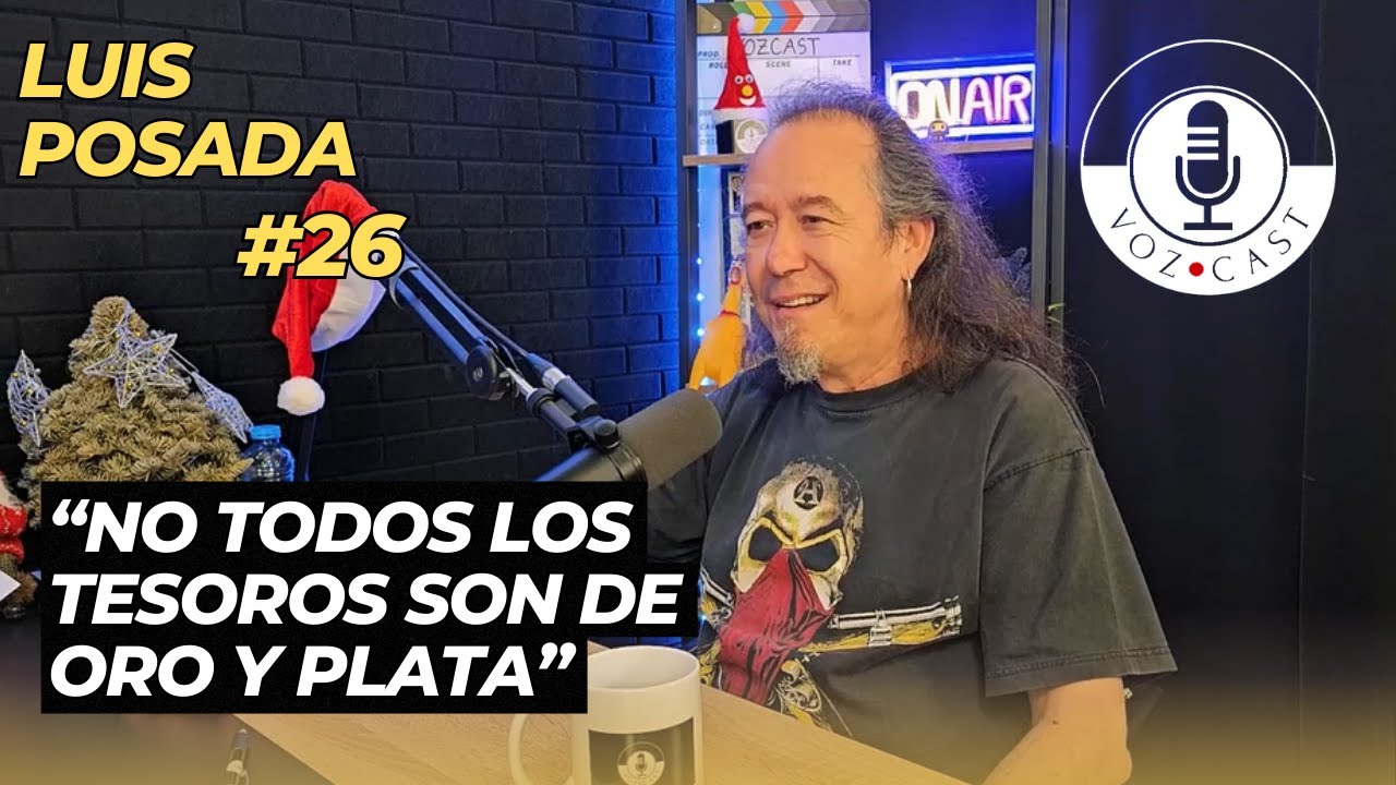 VozCast #26 Luis Posada | Actor de doblaje, Johnny Depp, Jim Carrey ...