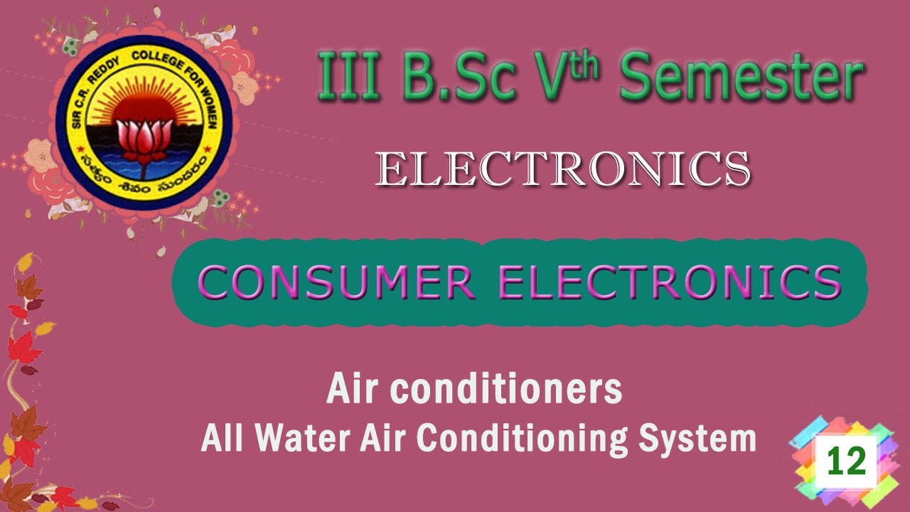 13. III BSc 5th Sem -Electronics -Consumer Electronics -Air ...
