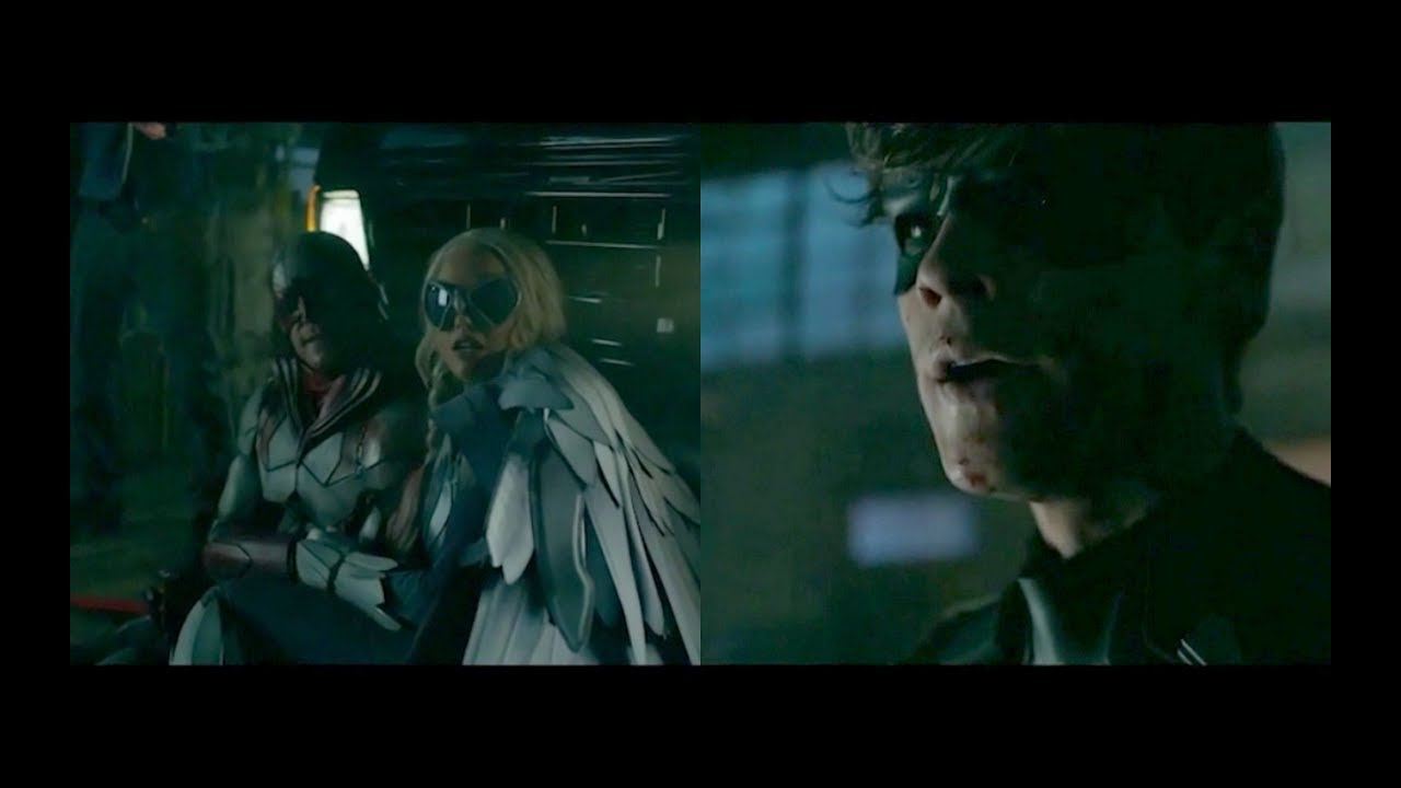 Robin ayuda a Hawk y Dove - DC TITANS 1x02 - Sub. Español. - YouTube