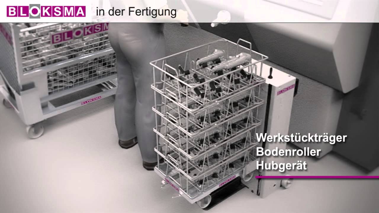 BLOKSMA • Fabriksimulation mit BLOKSMA-Produkten - YouTube