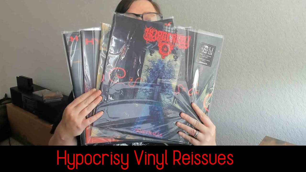Checking out the new Hypocrisy vinyl reissues from Nuclear Blast - YouTube