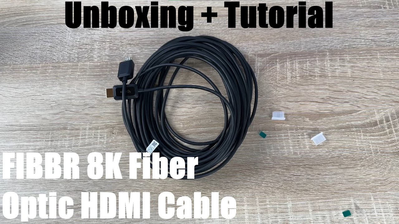8K Fiber Optic HDMI Cable 33ft, FIBBR 48Gbps High-Speed HDMI 2.1 Cable ...